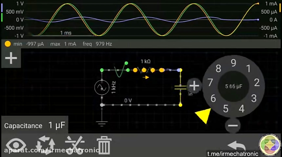 معرفی و آموزش نرم افزار EveryCircuit