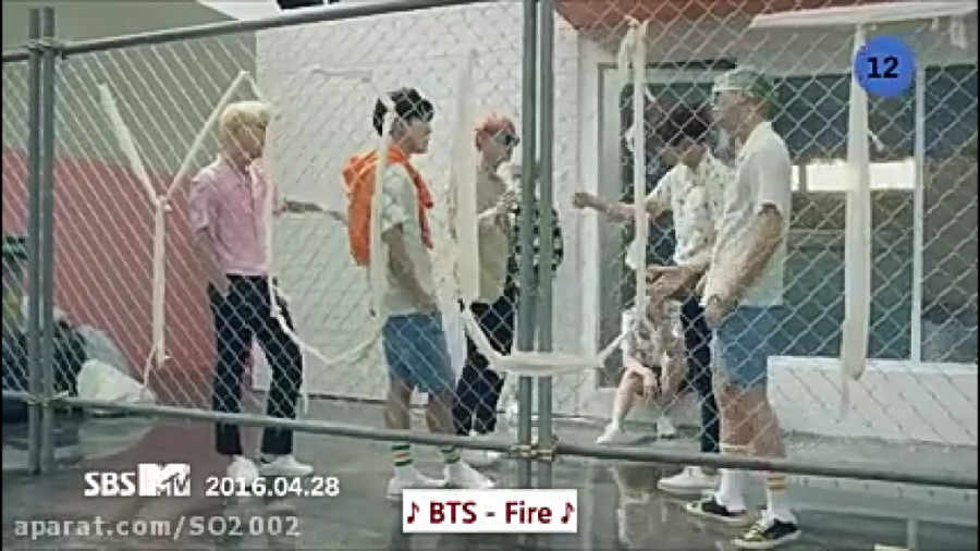 موزیک ویدیو FIRE از BTS با زیرنویس فارسی