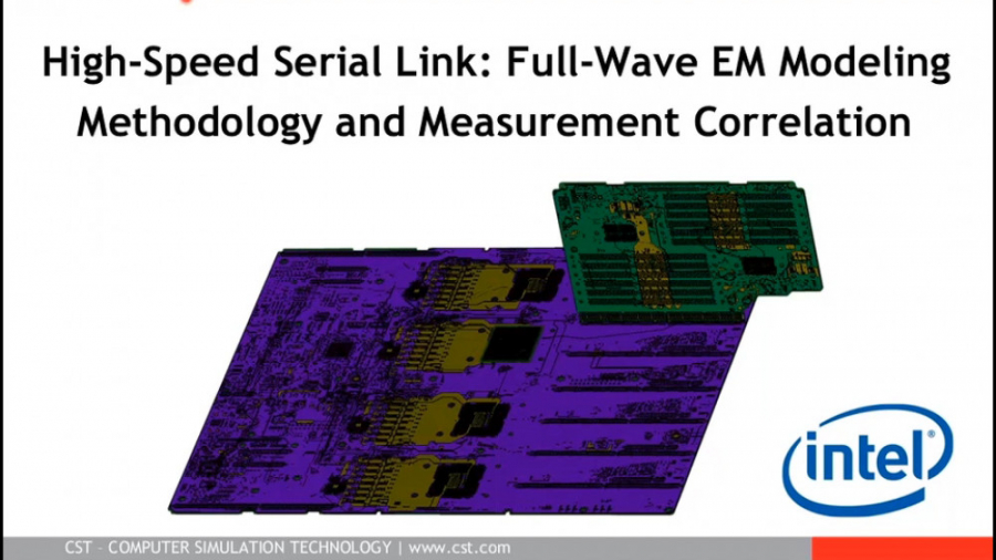 High-Speed Serial Link Full-Wave EM Modeling Methodology