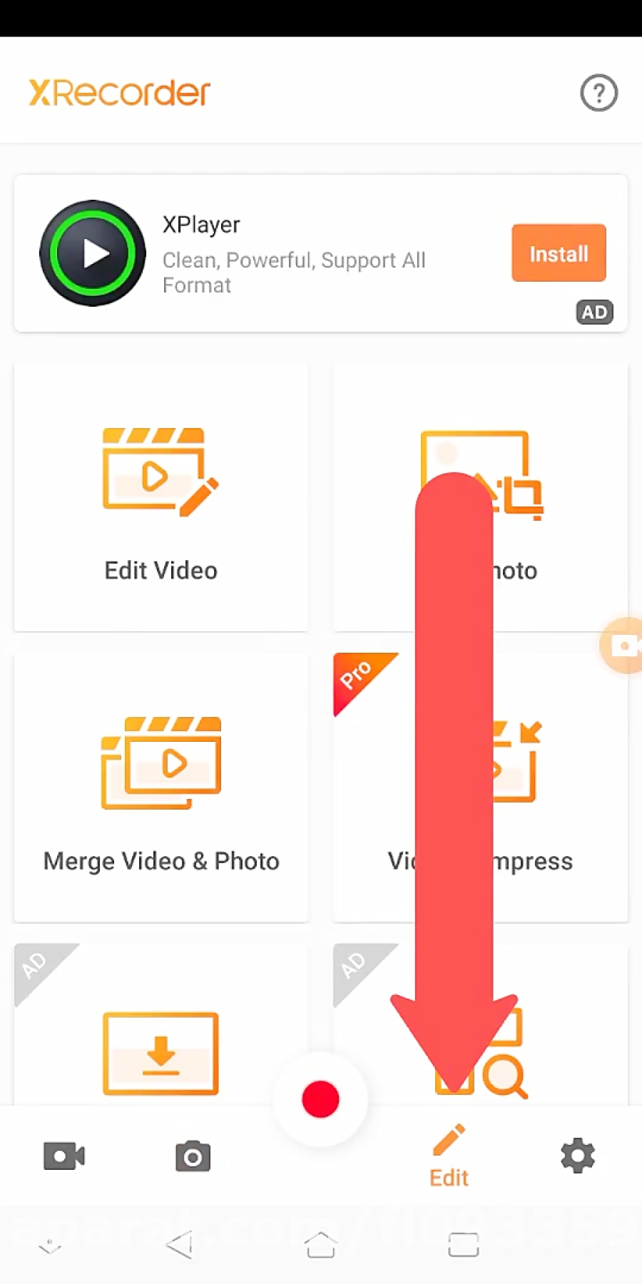 آموزش اپلیکیشن XRecorder