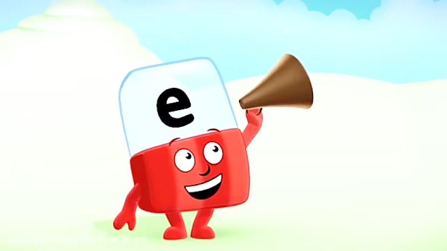 Alpha blocks(letter E )