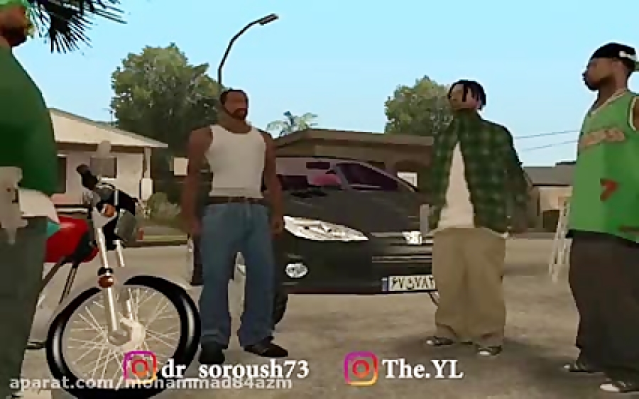 جی تی ای 5 طنز دعوا