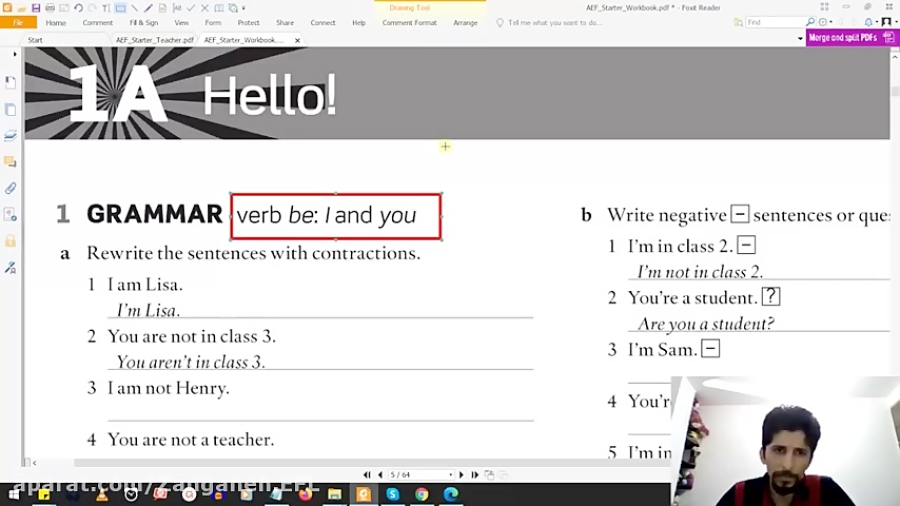 American English File Starter File 1A Workbook