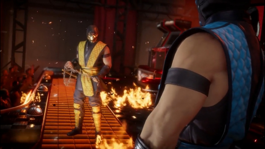 MK 11 SCORPION vs SUB ZERO (very hard)