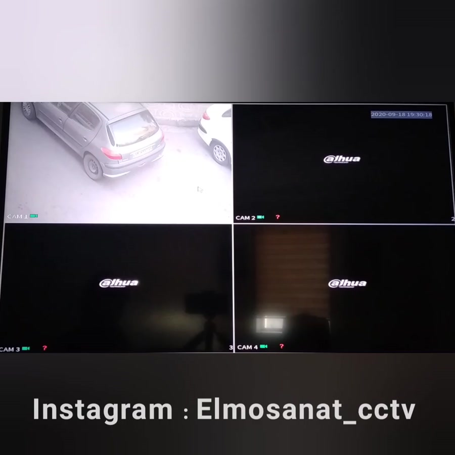 تنظیم ip دستگاه DVR داهوا