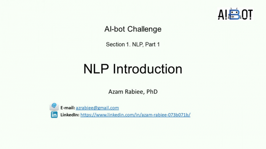 NLP. Part 1. NLP Introduction