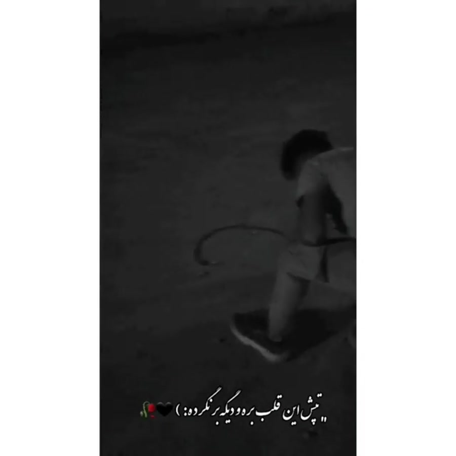 کلیپ غمگین وضعیت واتساپ دلم تنگ شده واست