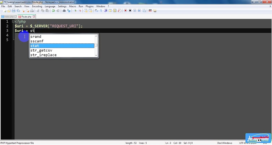 آموزش PHP MVC پیشرفته