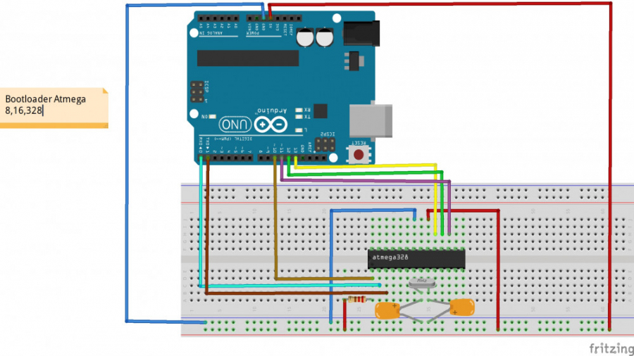 پروگرام بوت لودر میکرو کنترلر Avr با آردوینو Bootloader Microcontroller Arduino 5747