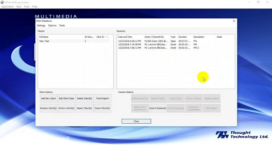 نحوه پشتیبان گیری از اطلاعات افراد در نرم افزار Biograph infiniti