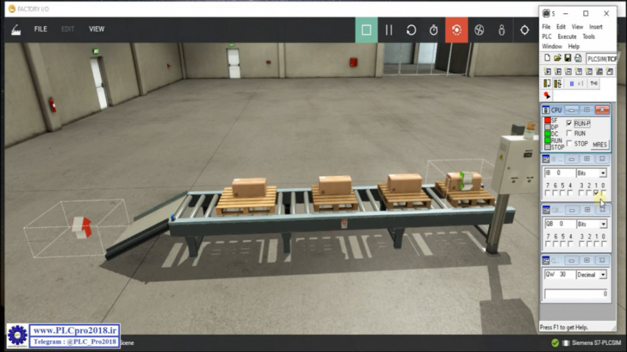 آموزش factory i/o - قسمت 4