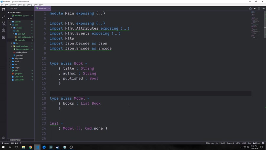 Elm front-end for Rust API (Part 2)