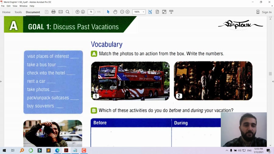 World English 1 Unit 6 Part A