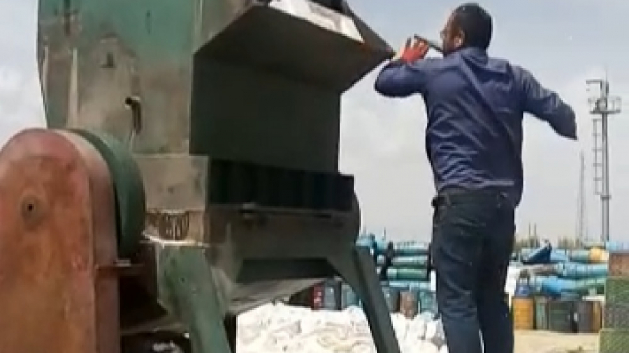 آسیاب پلاستیک دستگاه بازیافت ضایعات