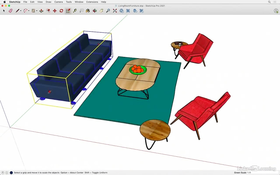 آموزش نرم افزار SketchUp 2021
