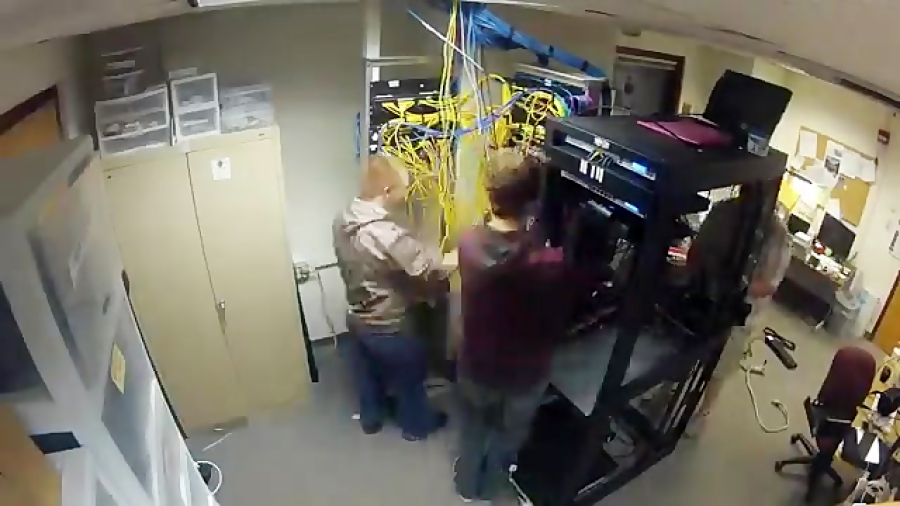 MDF / Server Room Re-Cable Timelapse