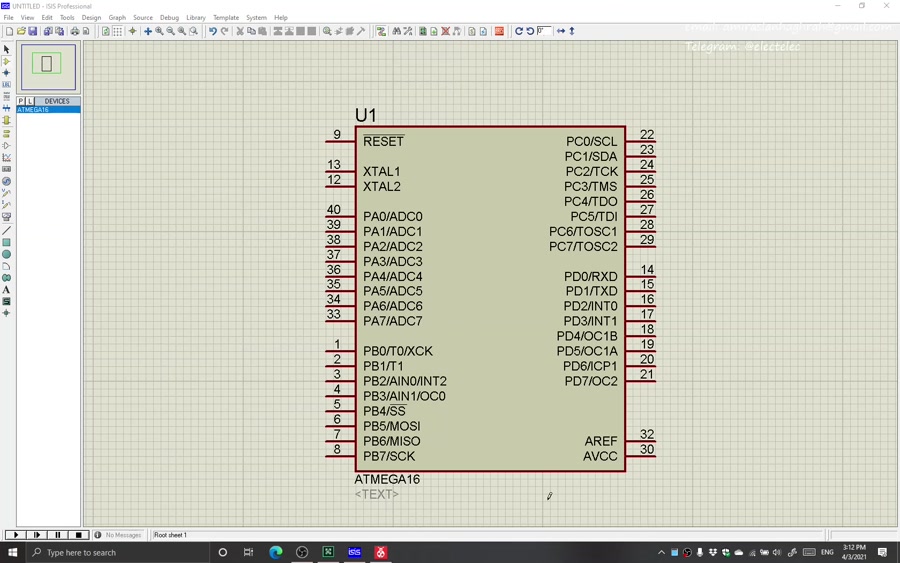 کار با ورودی استاندارد در میکروکنترلرهای خانواده AVR
