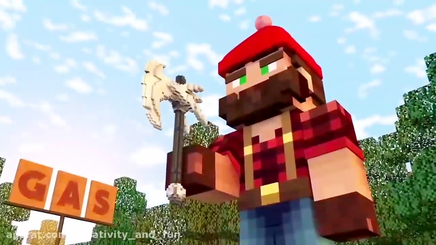 آبشارجاذبه به صورت مایکرافت