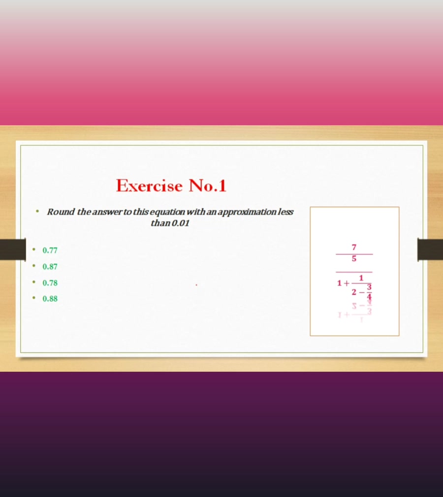 Rounding and truncating, and also great tips