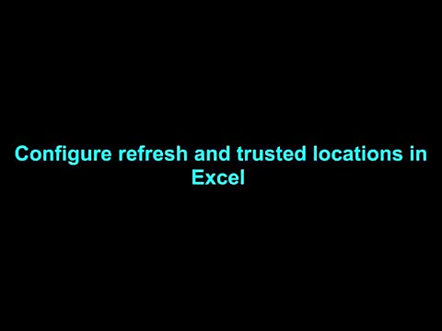 Link An Excel Workbook To A SharePoint List YouTube