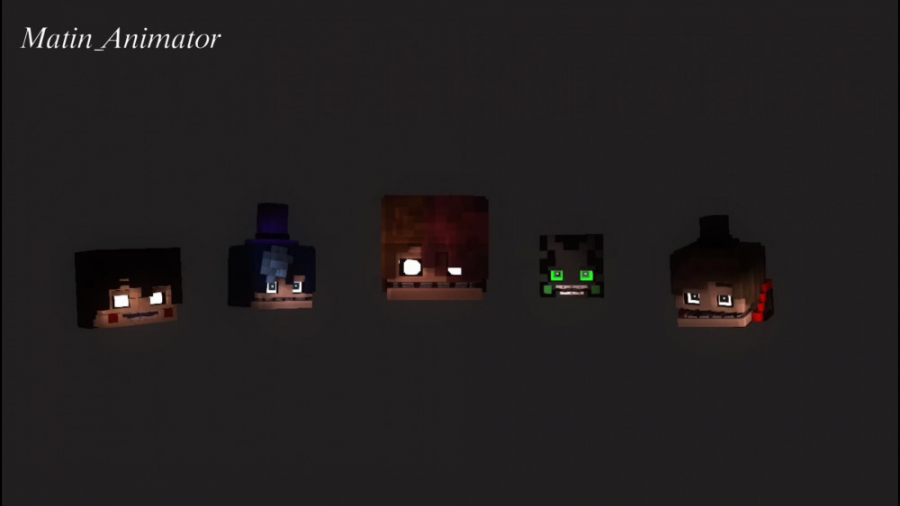 music - Animation fnaf - Minecraft [ Mine imator ]