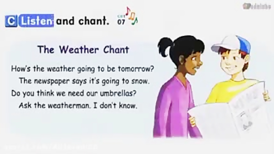 Weather chant