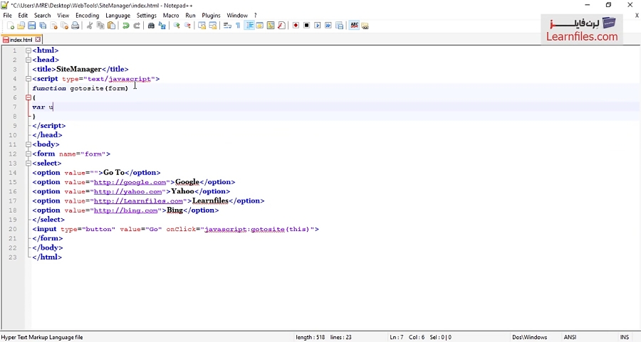 فیلم آموزش چند ابزار کاربردی وب با جاوا اسکریپت - بخش 1