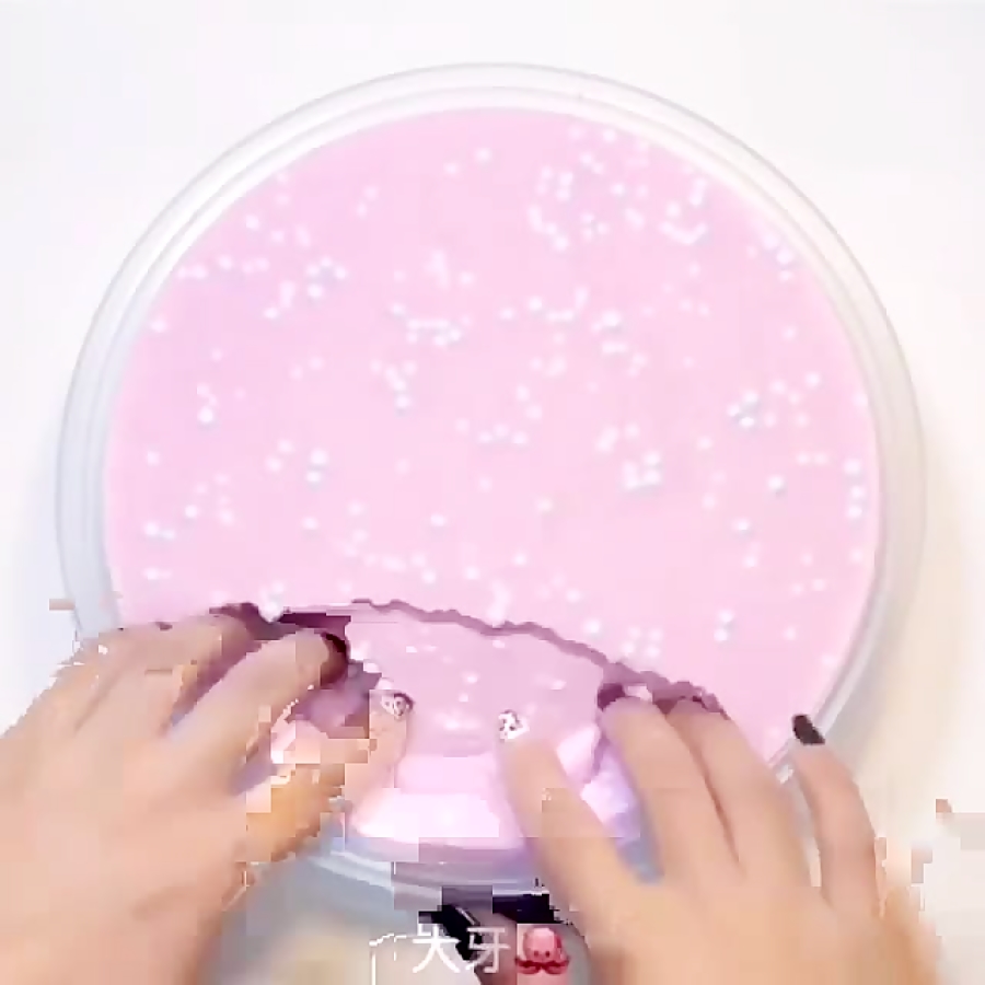 اسلایم ایسبرگ صورتی