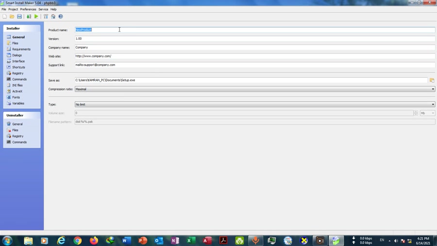 آموزش نرم افزار Smart Install Maker