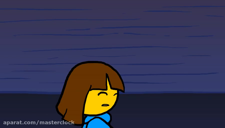 FRISK VS GASTER (زیرنویس فارسی ) (ویدئو دوستم master clock)