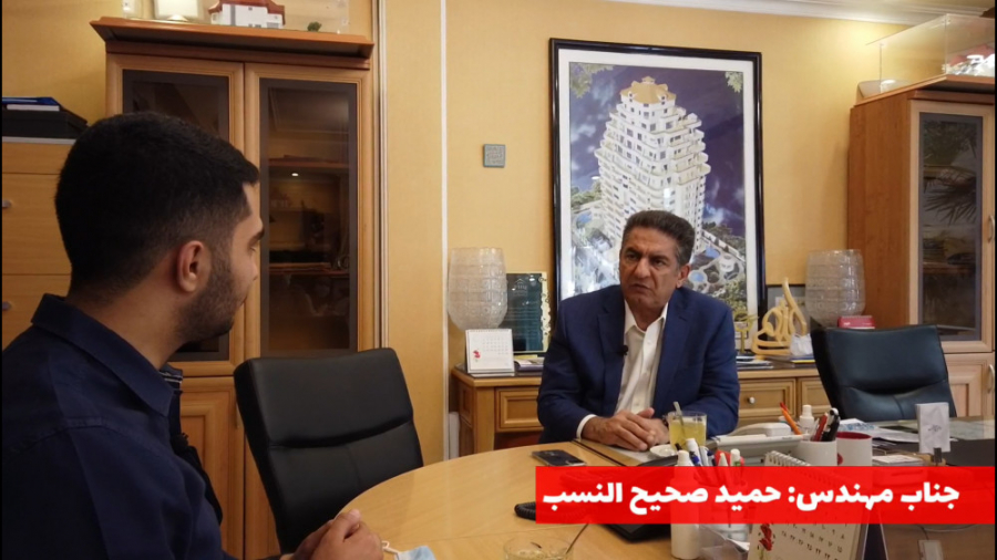 گفتگو با مهندس صحیح النسب- مالک گالریا