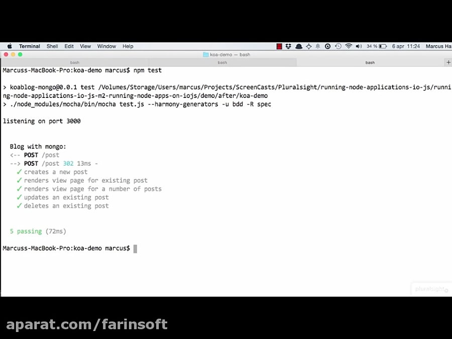 دانلود آموزش استفاده ترکیبی از io.js و Node.js...