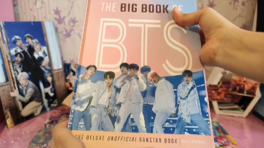 آنباکسینگ کتاب the big book of bts کپشن مهم