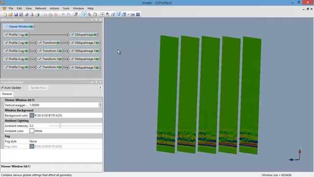 Displaying Seismic Data (SEG-Y) Slices in Voxler 3