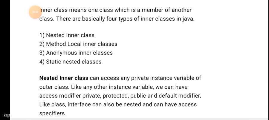 جاوا جلسه ۶۸ ام شی گرایی Nested Inner class