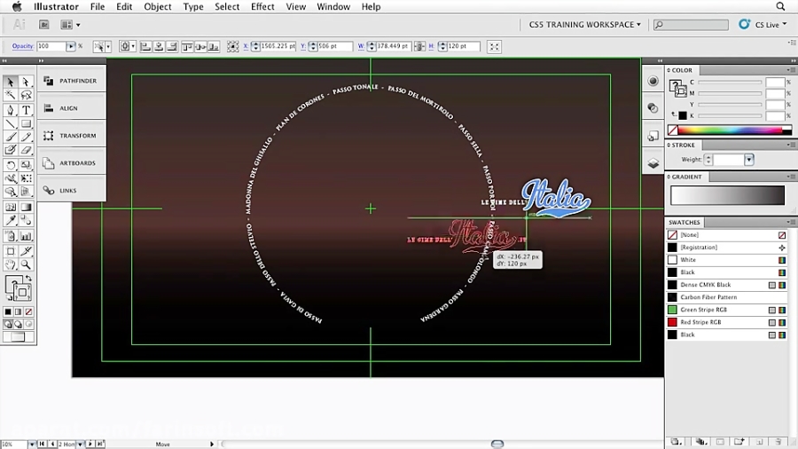 دانلود آموزش کار با نرم افزار گرافیک برداری Adobe Il...