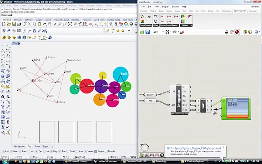 Space Syntax for Generative Architectural Design