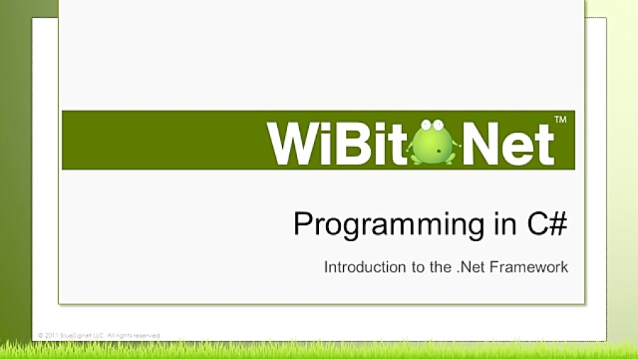 C#-The .Net Framework-Part1