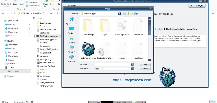 T Crypter Binder (FUD)