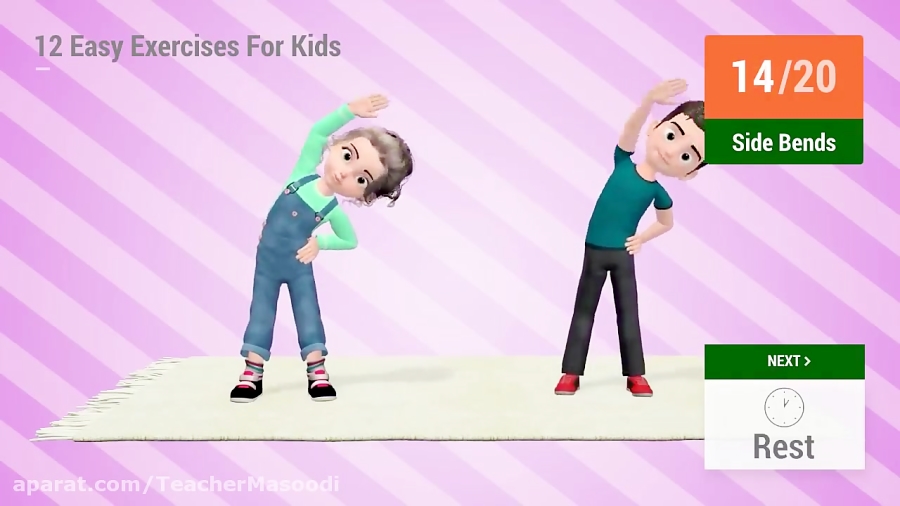 Twelve Easy Exercises For Kids At Home