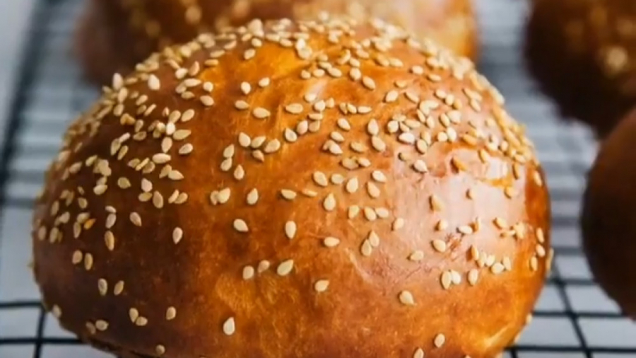 طرز تهیه نان برگر خانگی