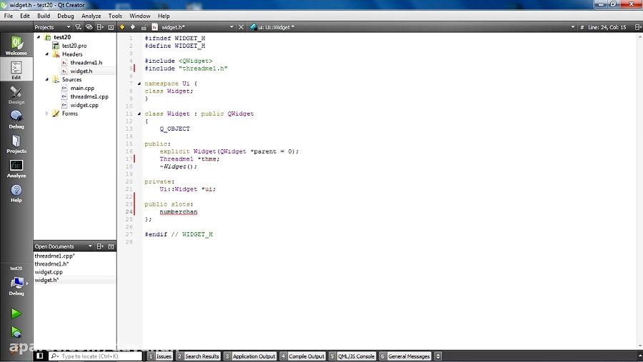 آموزش qt قسمت بیستم