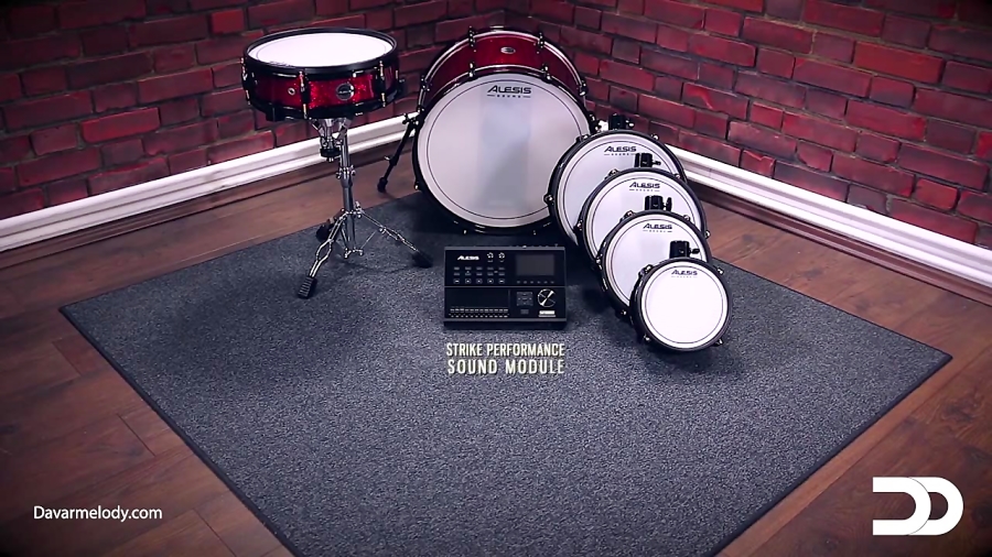 جعبه گشایی و تست درامز الکترونیک السیس Alesis Strike Pro Kit | داور ملودی