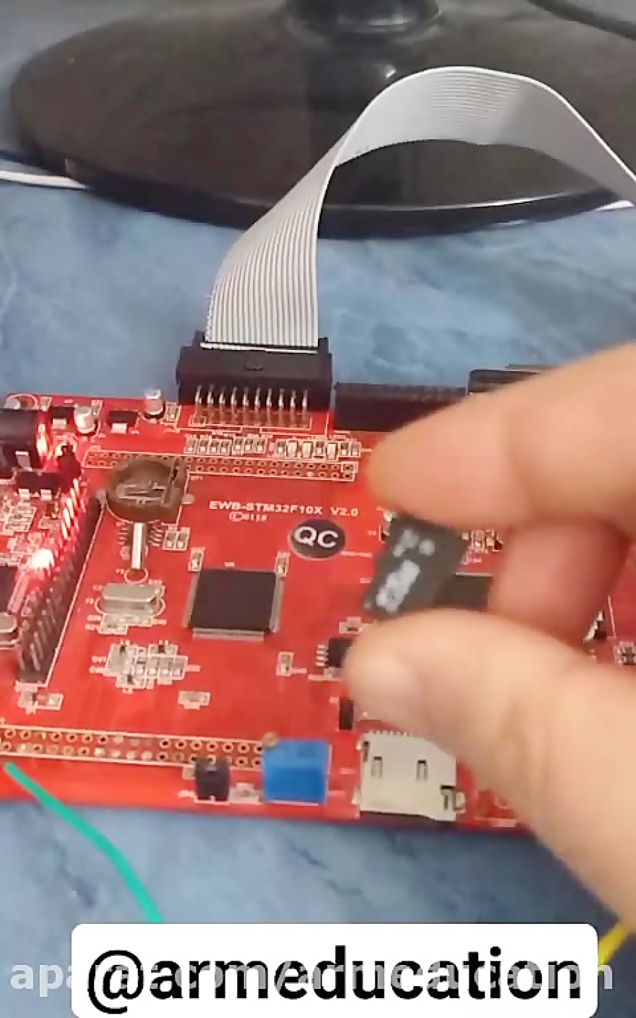 اجرای عملی پخش فایل صوتی mp3 در stm32f103ve