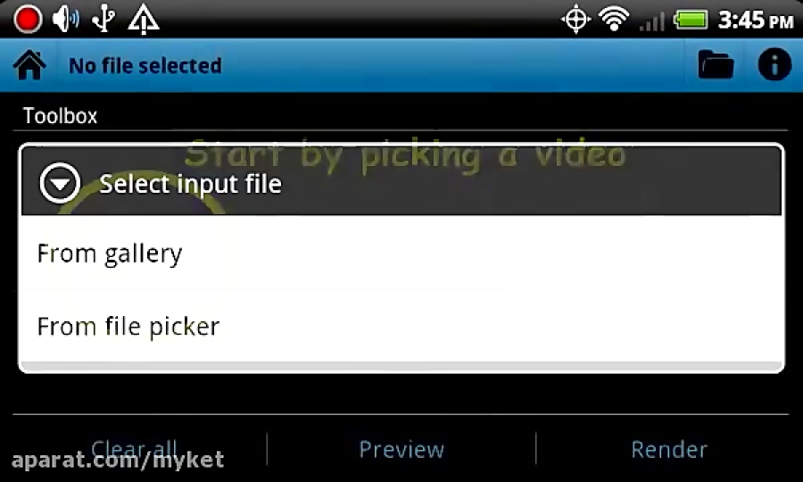 Video Toolbox video editor app for Android - rotate, re