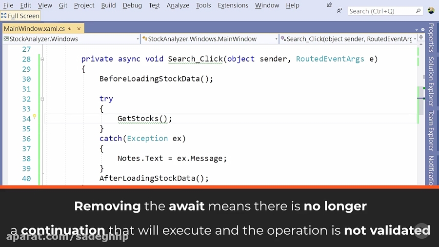 pluralsight Applying Asynchronous Programming in C#