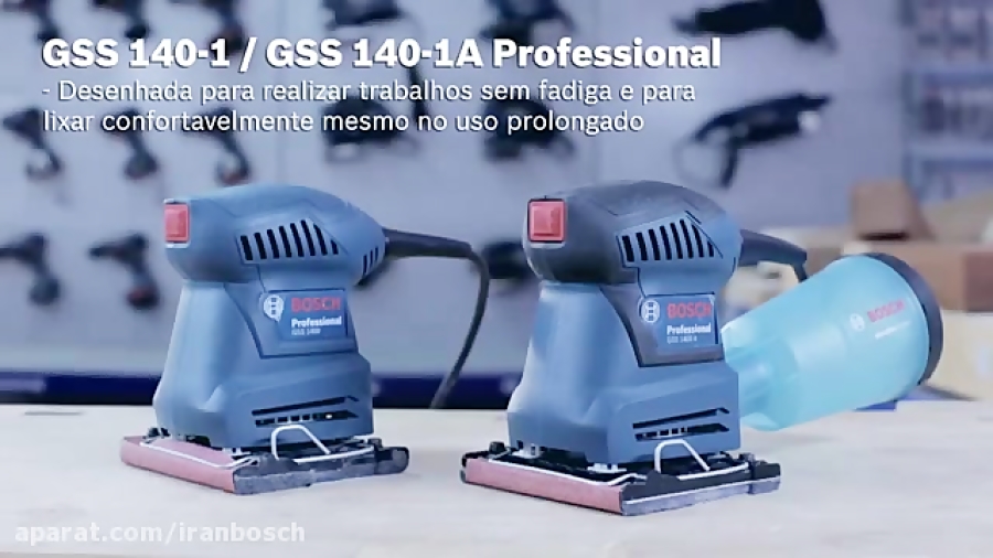 سنباده تخت بوش gss 140 ایران بوش