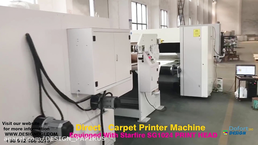 DIRECT DIGITAL CARPET PRINTER MACHINE