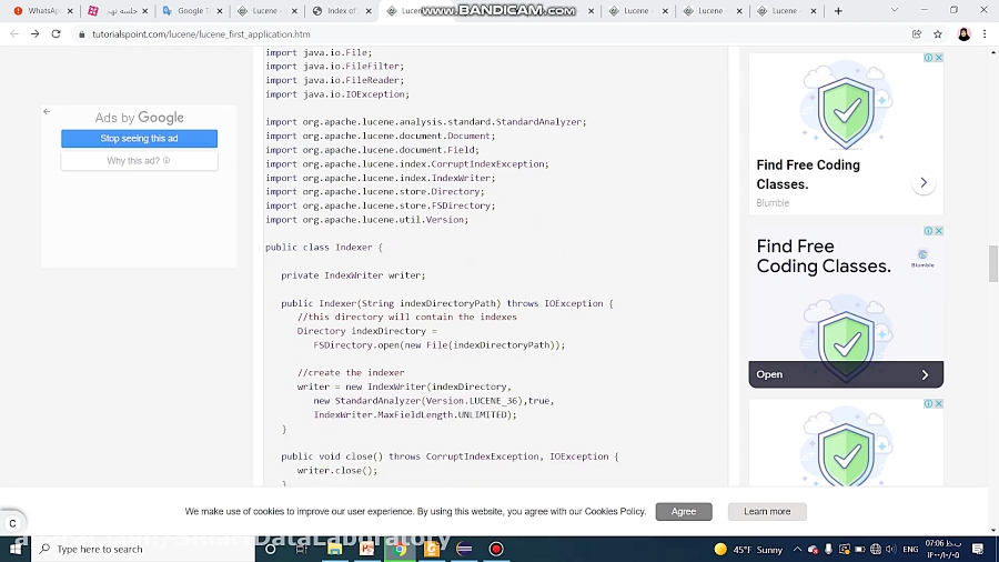 معرفی Lucene ابزار open source برای Search engine - بخش دوم
