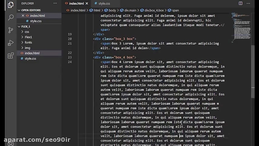 آموزش کامل و تخصصی flex و cssgrid - رایگان و پروژه محور